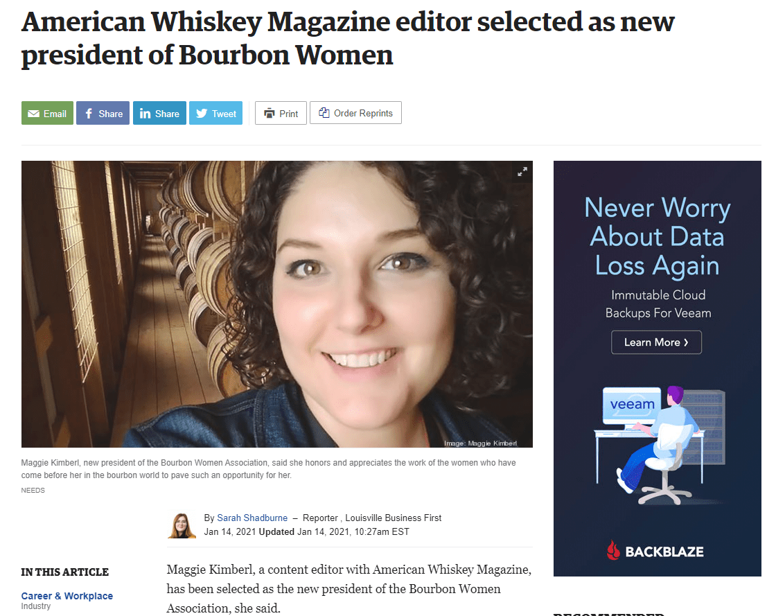 Our New President, Maggie Kimberl, Featured in Louisville Business ...